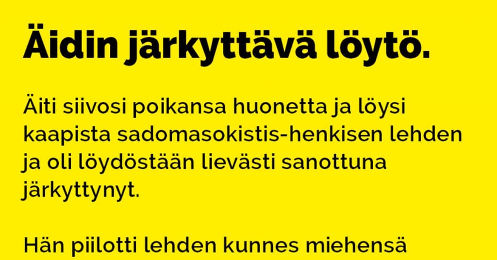 VITSIT: 60 ja 70-luvun lapset - miten te olette selvinneet hengissä ...