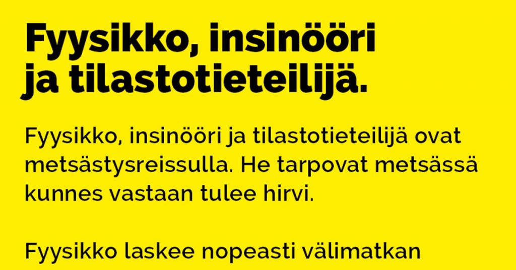 Vitsit: Insinööri taivaan portilla - Kohokohta.com