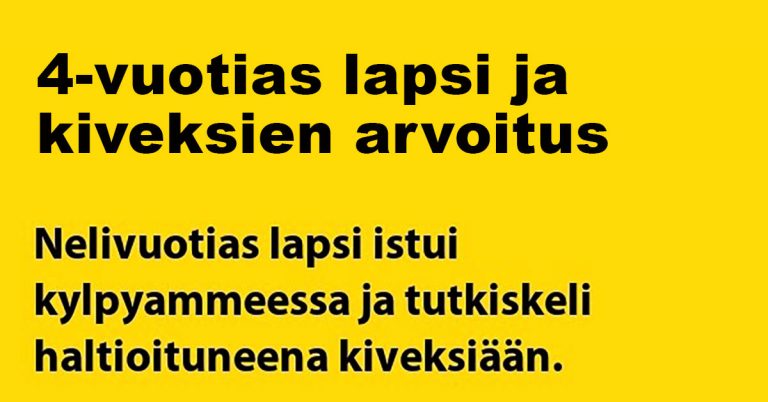 VITSIT: Poika tekee ehdotuksen - lopputuloksesta on reiluus kaukana ...